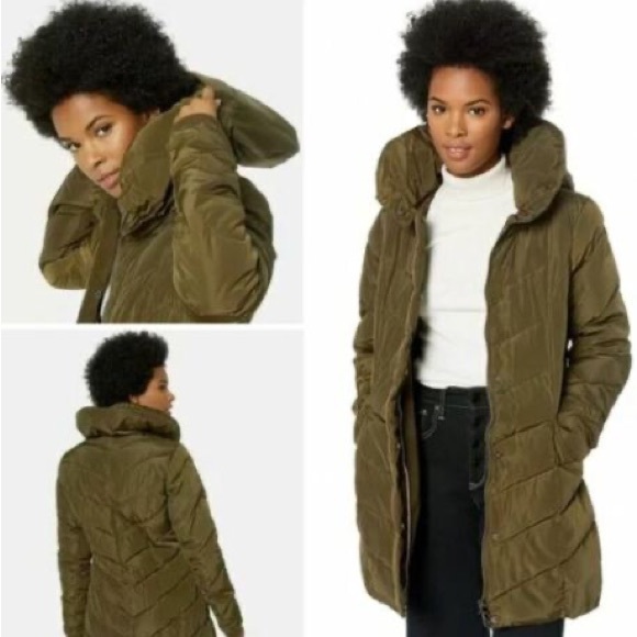 Steve Madden | Jackets & Coats | Steve Maddenlong Chevron Quilted ...